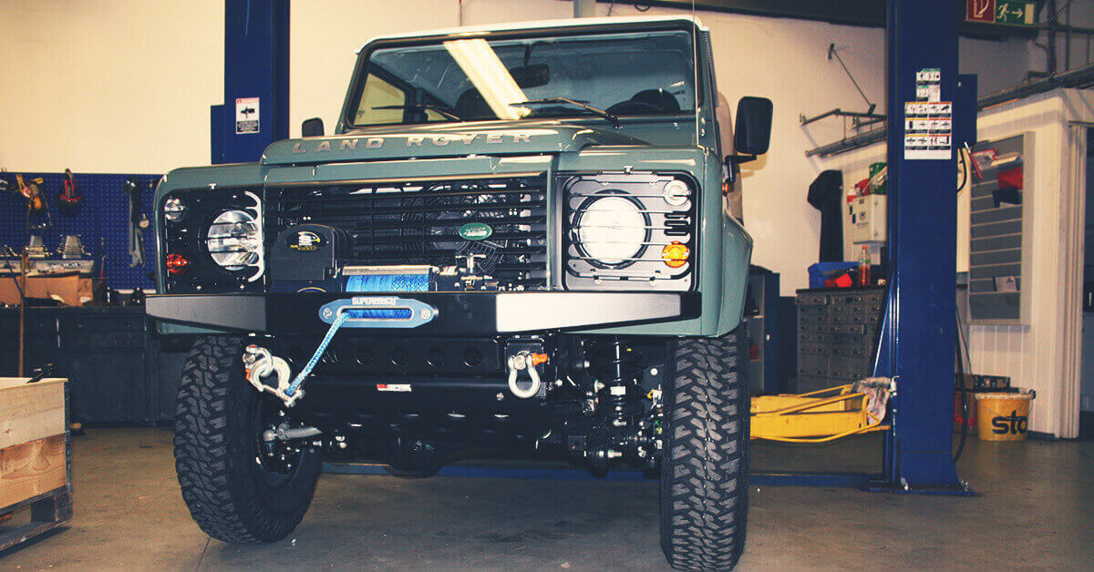 Land Rover Workshop in South Germany - 4WARD4X4 Specialist